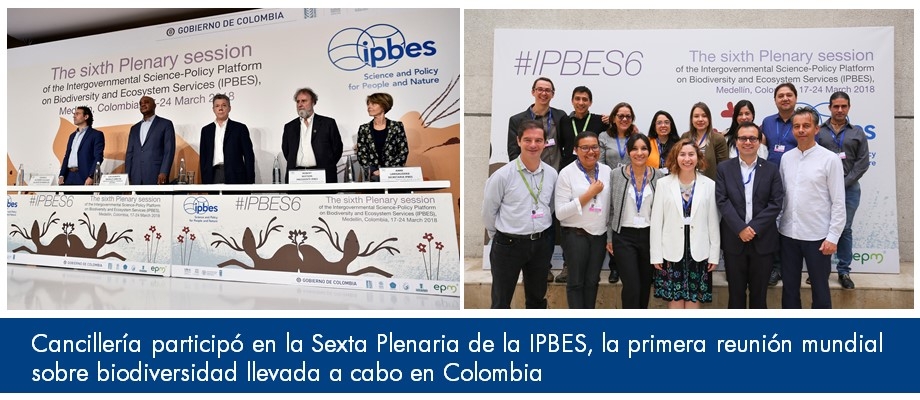 Cancillería Participó En La Sexta Plenaria De La Ipbes La Primera